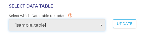 Update Data Table Action – AUTTO